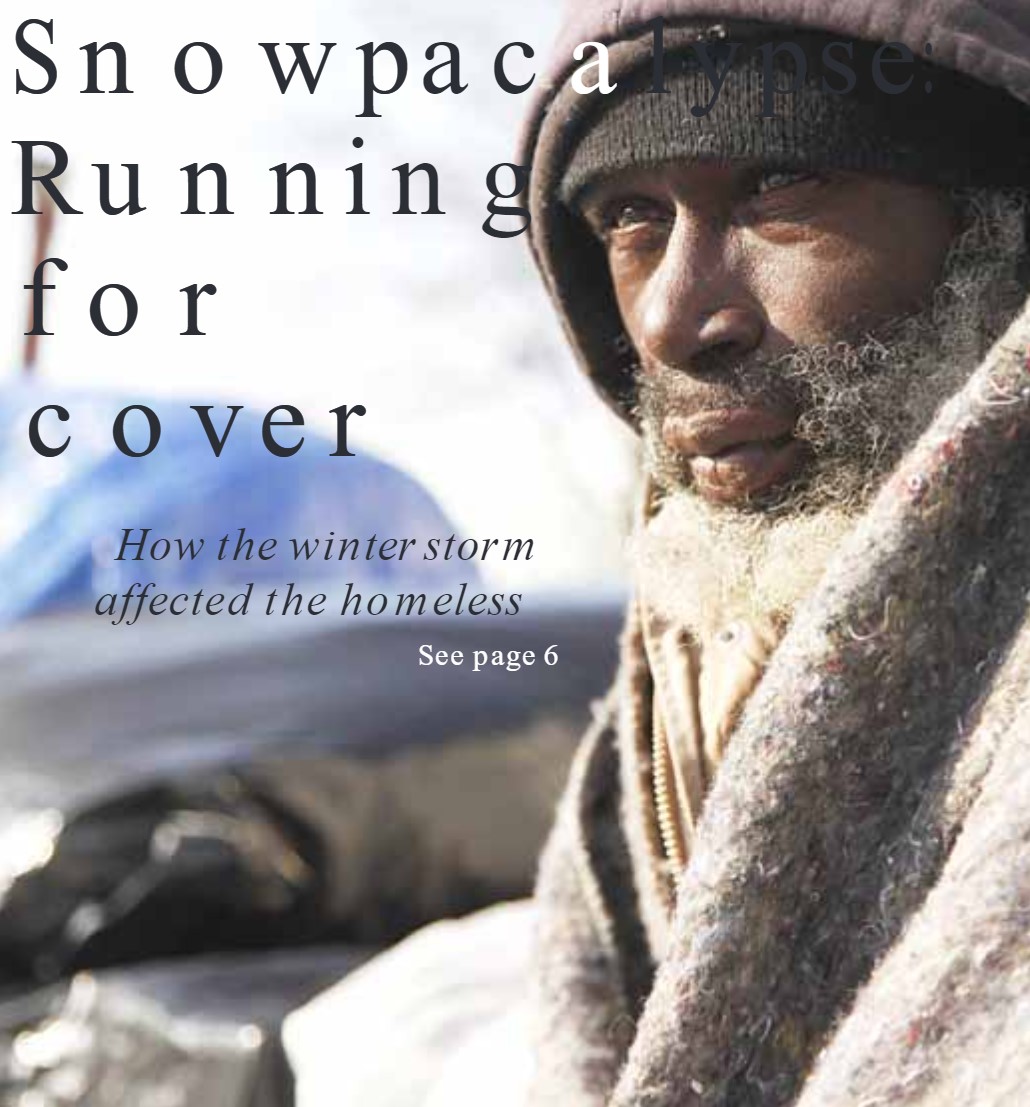 Homeless Take Cover - Street Sense Media